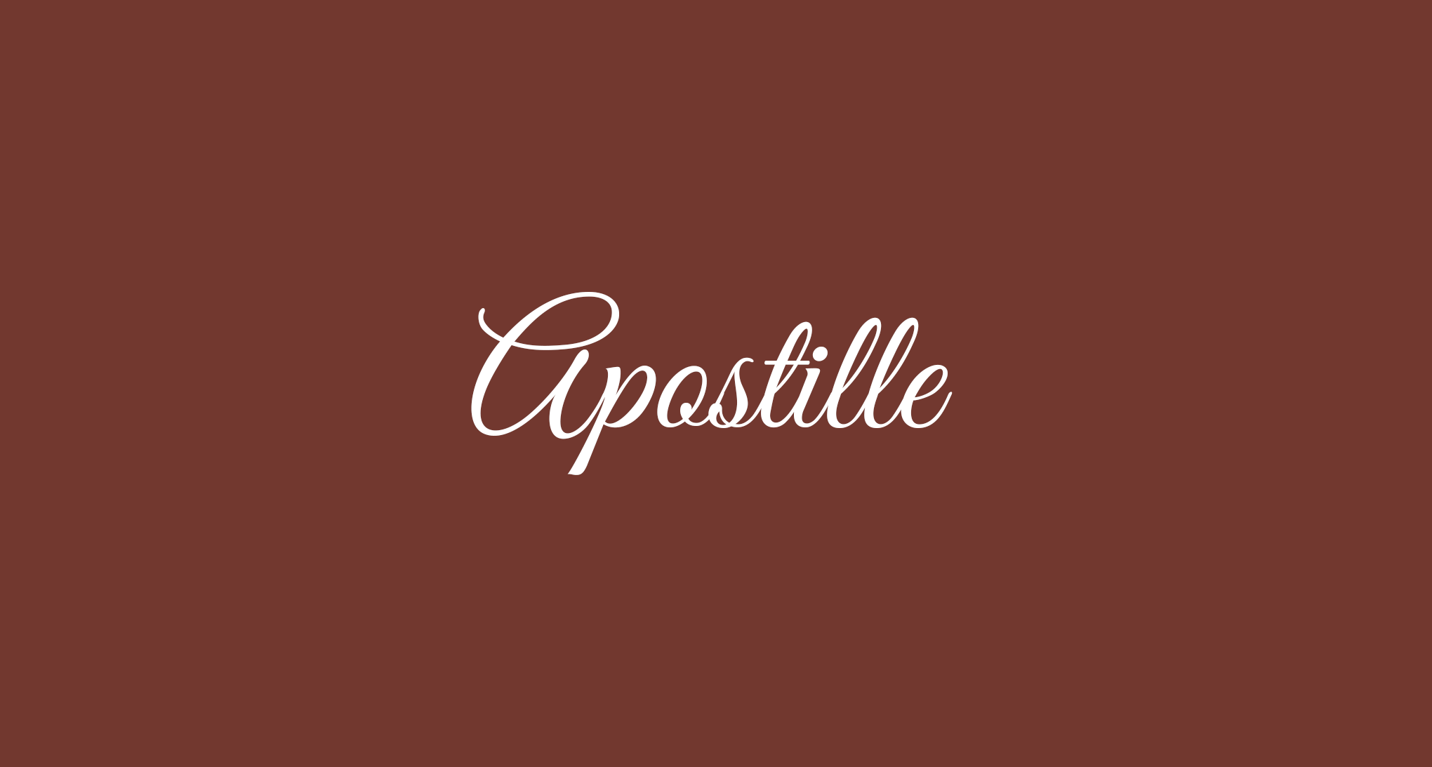 Apostille – Las Vegas Notary Public